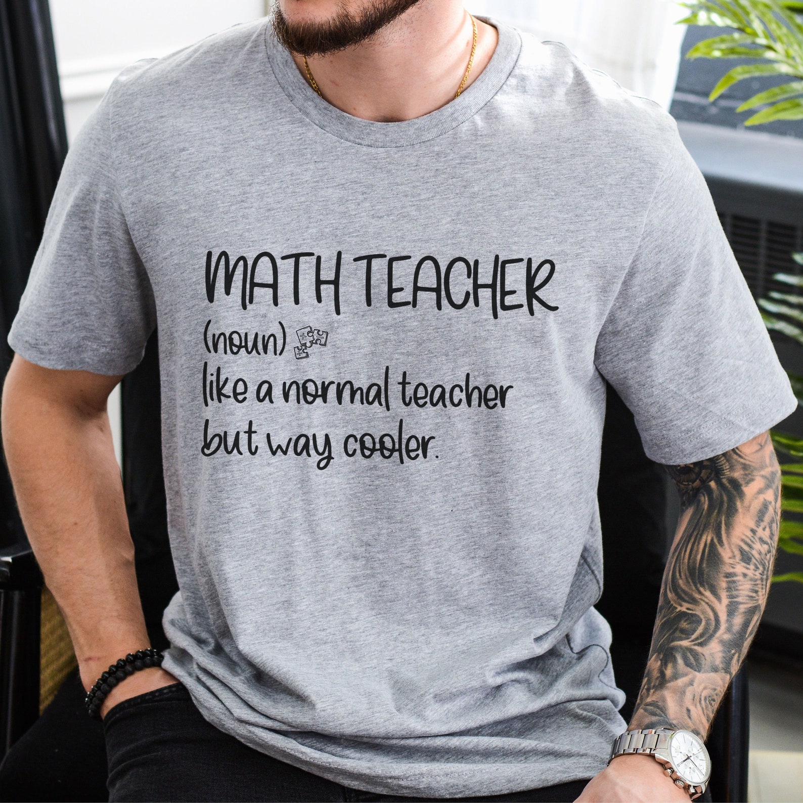 Math Teacher T-shirt, Cool Math Teacher Tee, Teacher Appreciation Gift ...