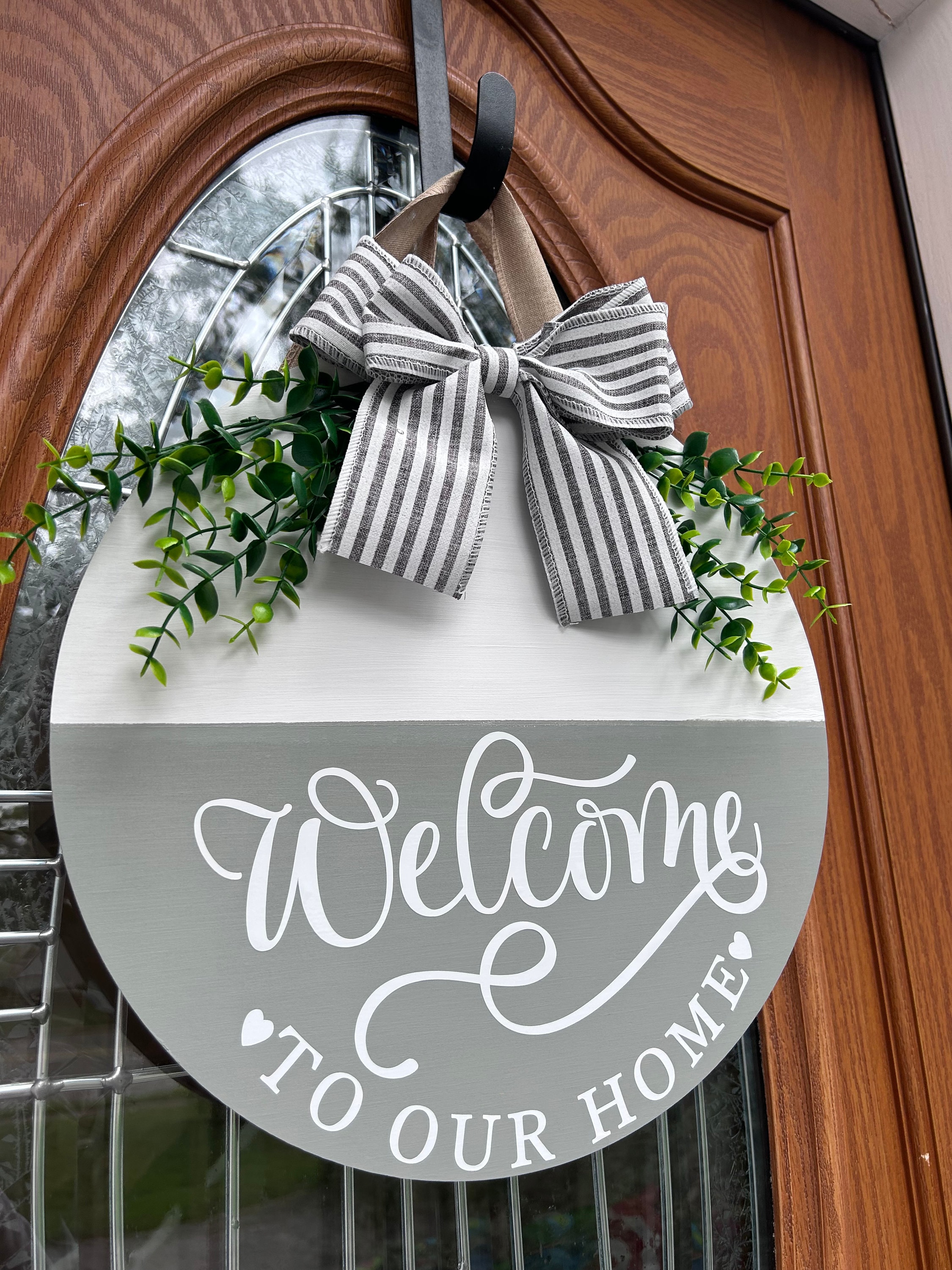 Welcome Door Sign - Etsy
