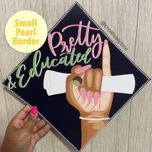AKA Graduation Cap | PRINTED Grad Cap Design | Alpha Kappa Alpha ...
