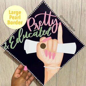 AKA Graduation Cap | PRINTED Grad Cap Design | Alpha Kappa Alpha ...