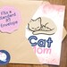 Printable Mother's Day Card Cat Mom / Cat Mum Instant Digital Download ...