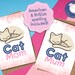 Printable Mother's Day Card Cat Mom / Cat Mum Instant Digital Download ...