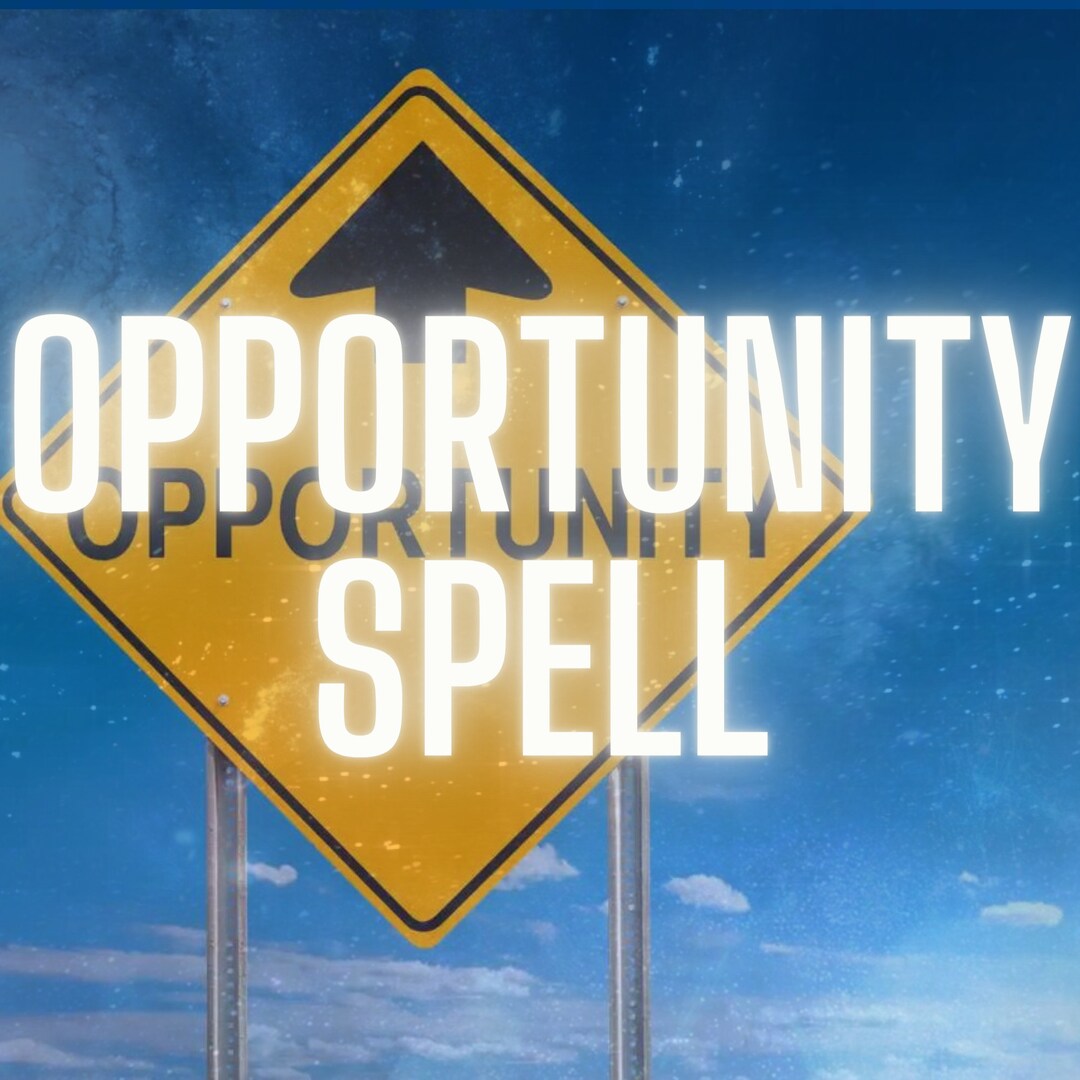 OPPORTUNITY SPELL, Open Doors, Personal Growth, Positive Energy ...