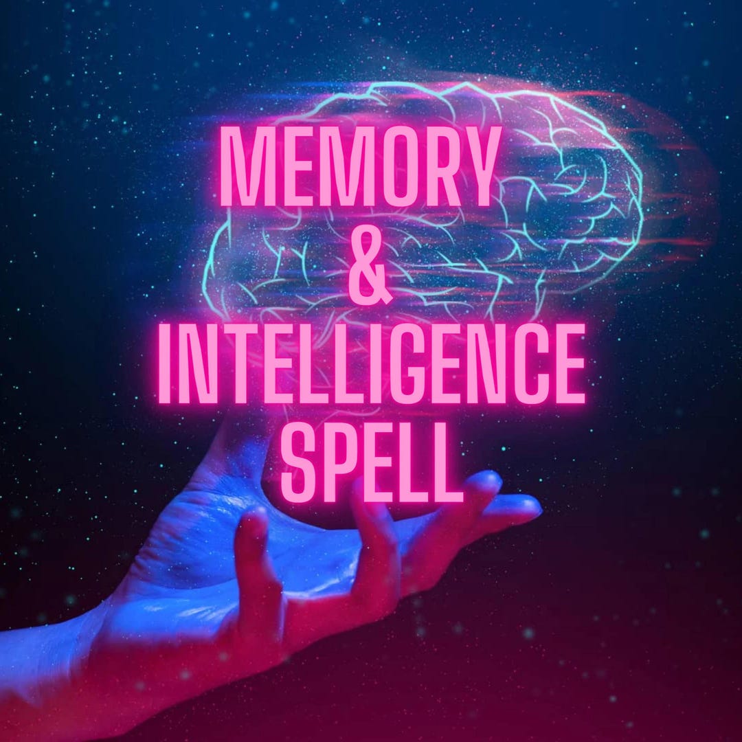 MEMORY & INTELLIGENCE SPELL | Unlock Insane Memory Ability | Increase ...
