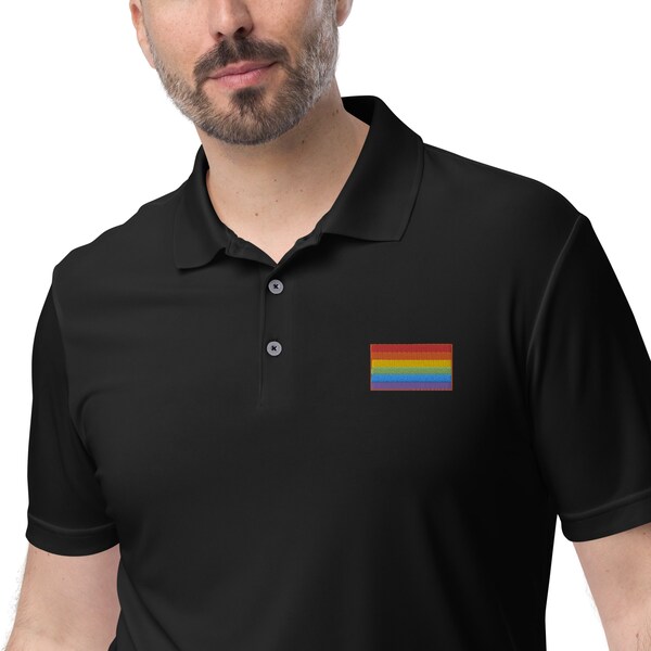 Gay Pride Polo Shirt - Etsy New Zealand