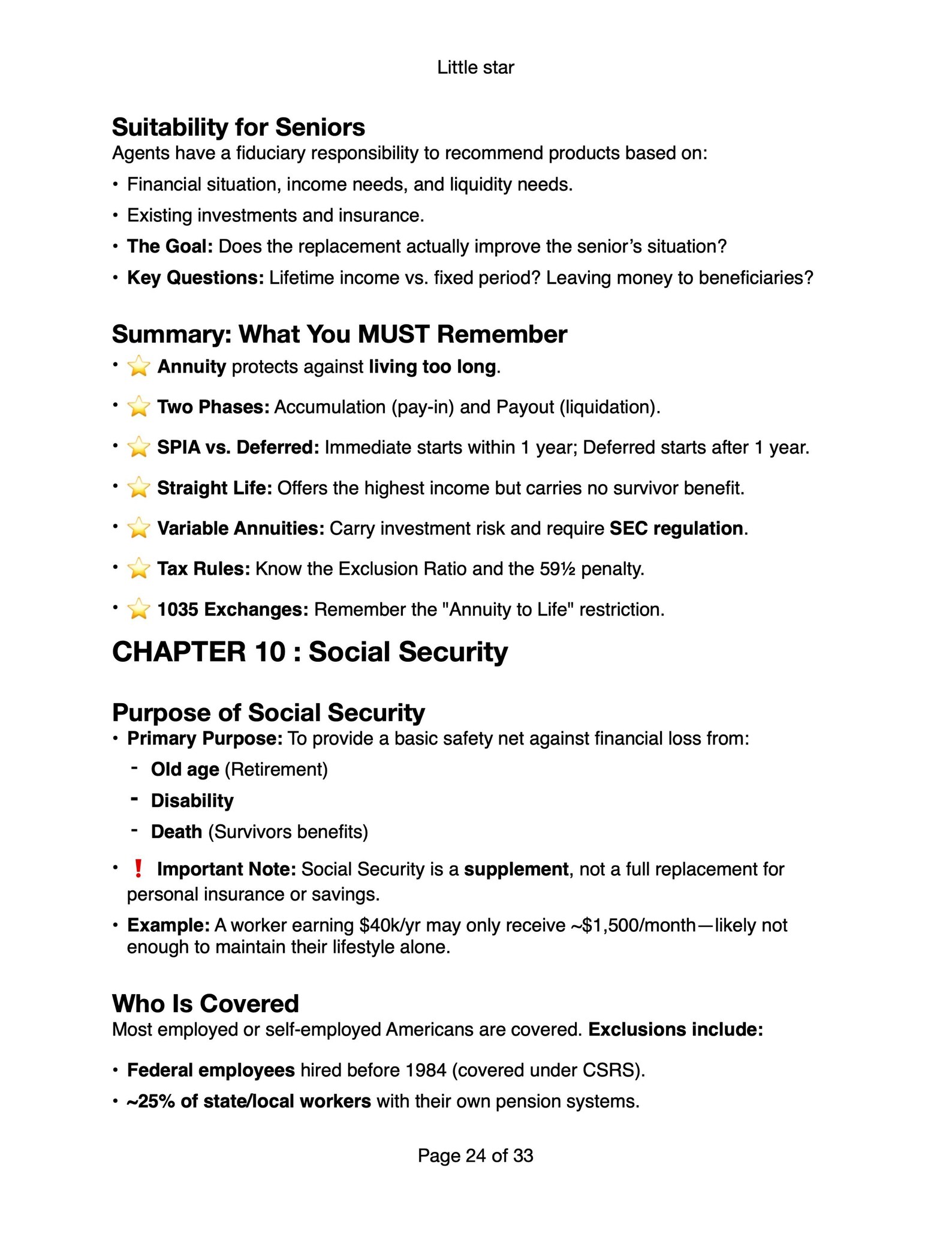 Life Insurance Study Notes | All States | Exam Prep Summary | High ...
