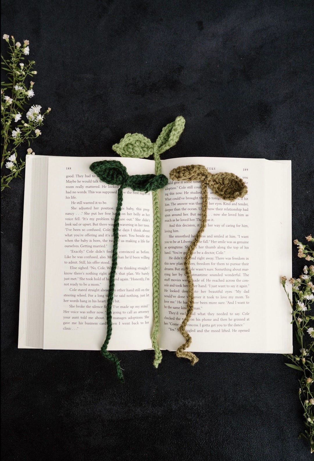 Leaf Bookmark - Etsy