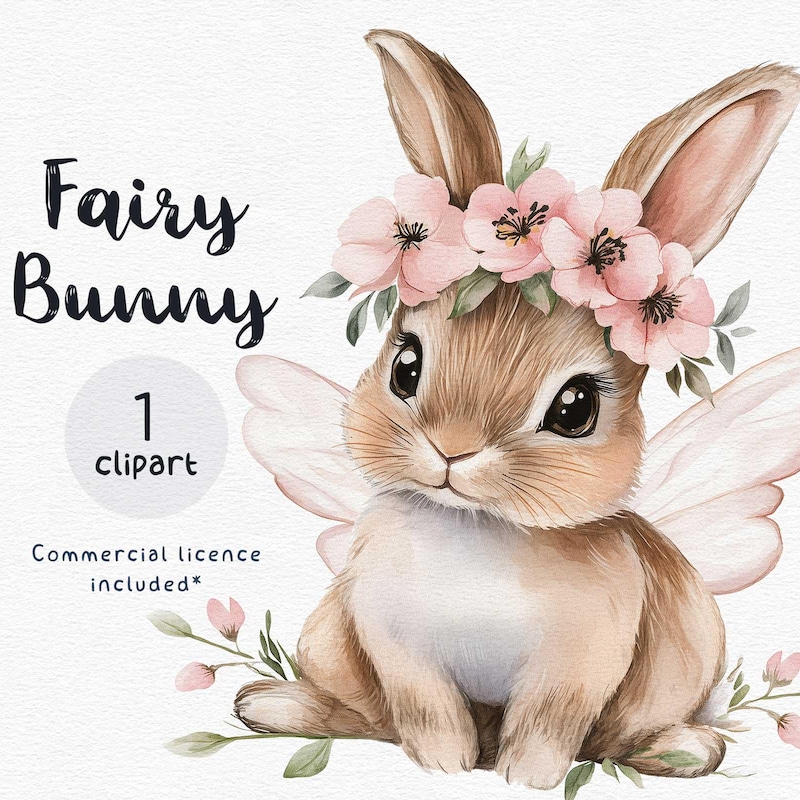 Paper Fairy Easter Bunny - Etsy