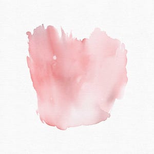 Pink Watercolor Washes Clipart, Watercolor Clipart, Watercolor Shapes ...