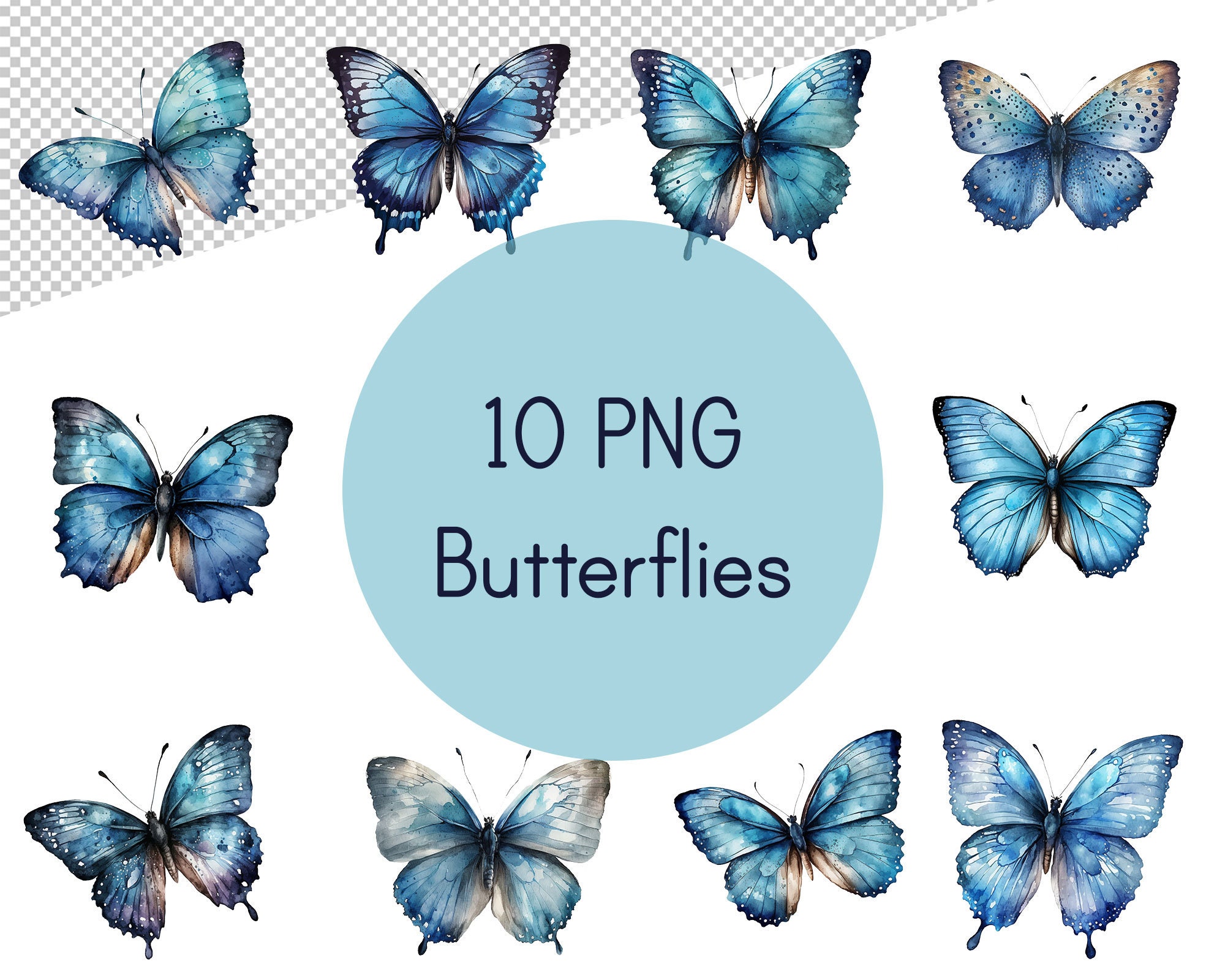 Butterfly Clipart Png Images Of Santa