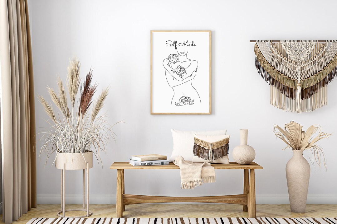 Self-love Positive Affirmation Printable Wall Art, Digital Print, Self ...