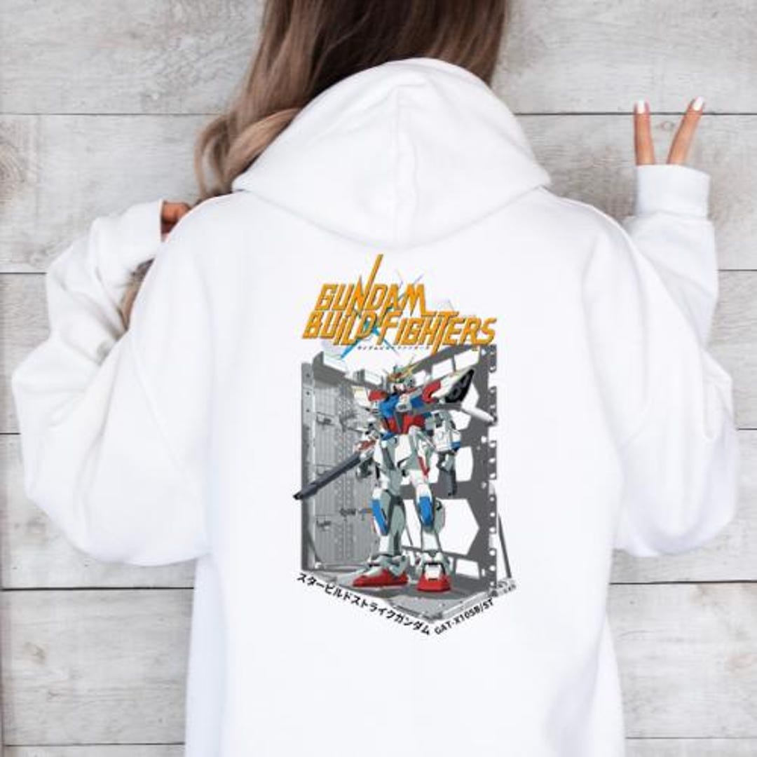 Gundam Hoodie, Gundam Sweatshirt, Anime Shirt ,mobile Suit X105B ,robot ...