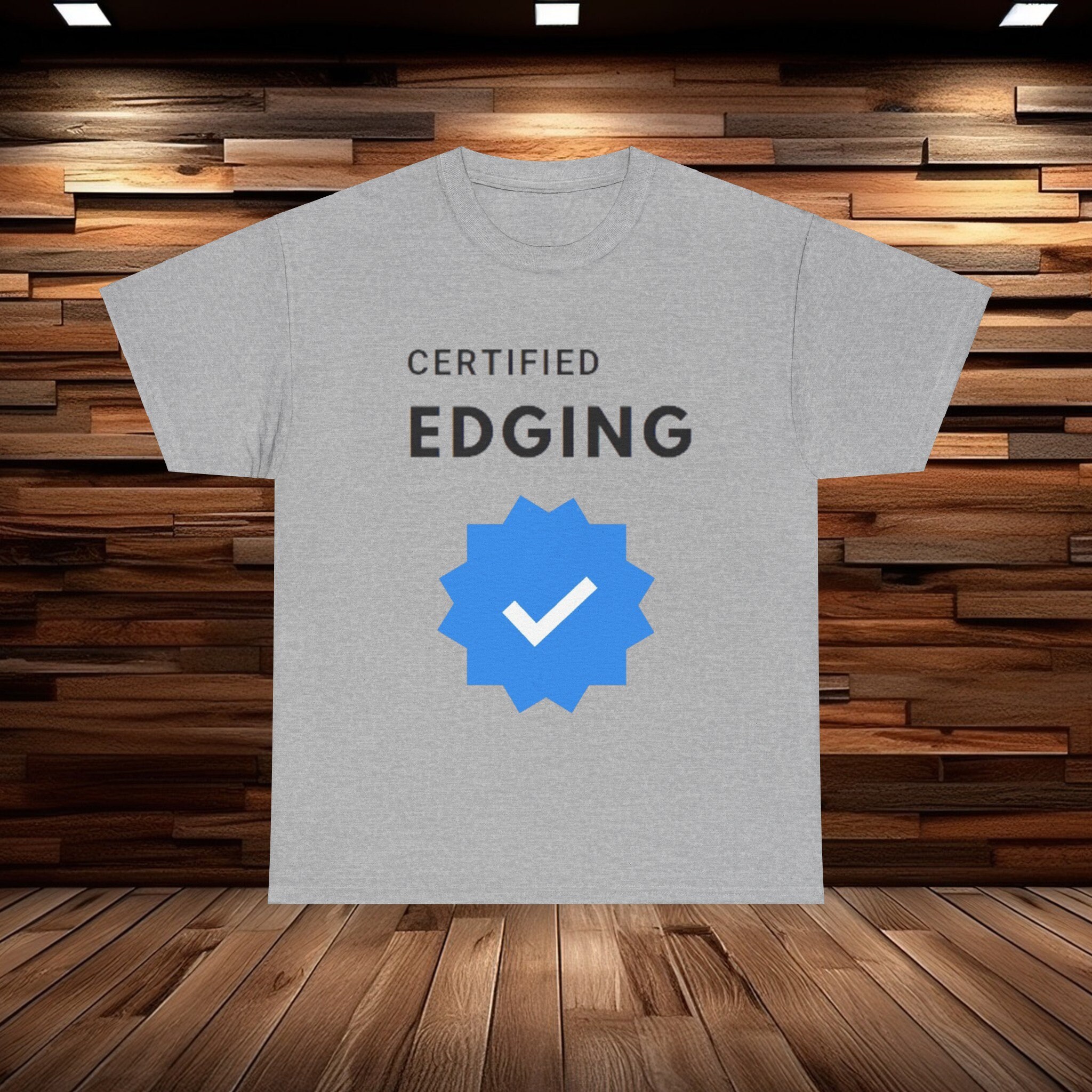 Certified Edging Instagram Verified Logo Funny Meme T Shirt - Etsy