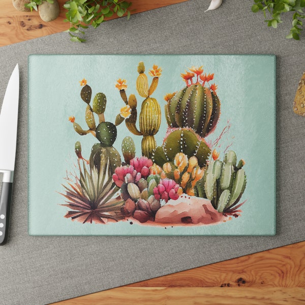 Cactus Cutting Boards - Etsy