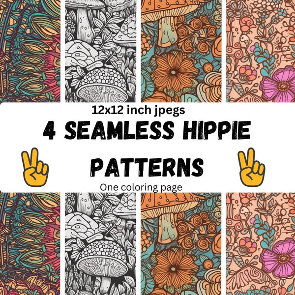 Indie Coloring Page - Etsy