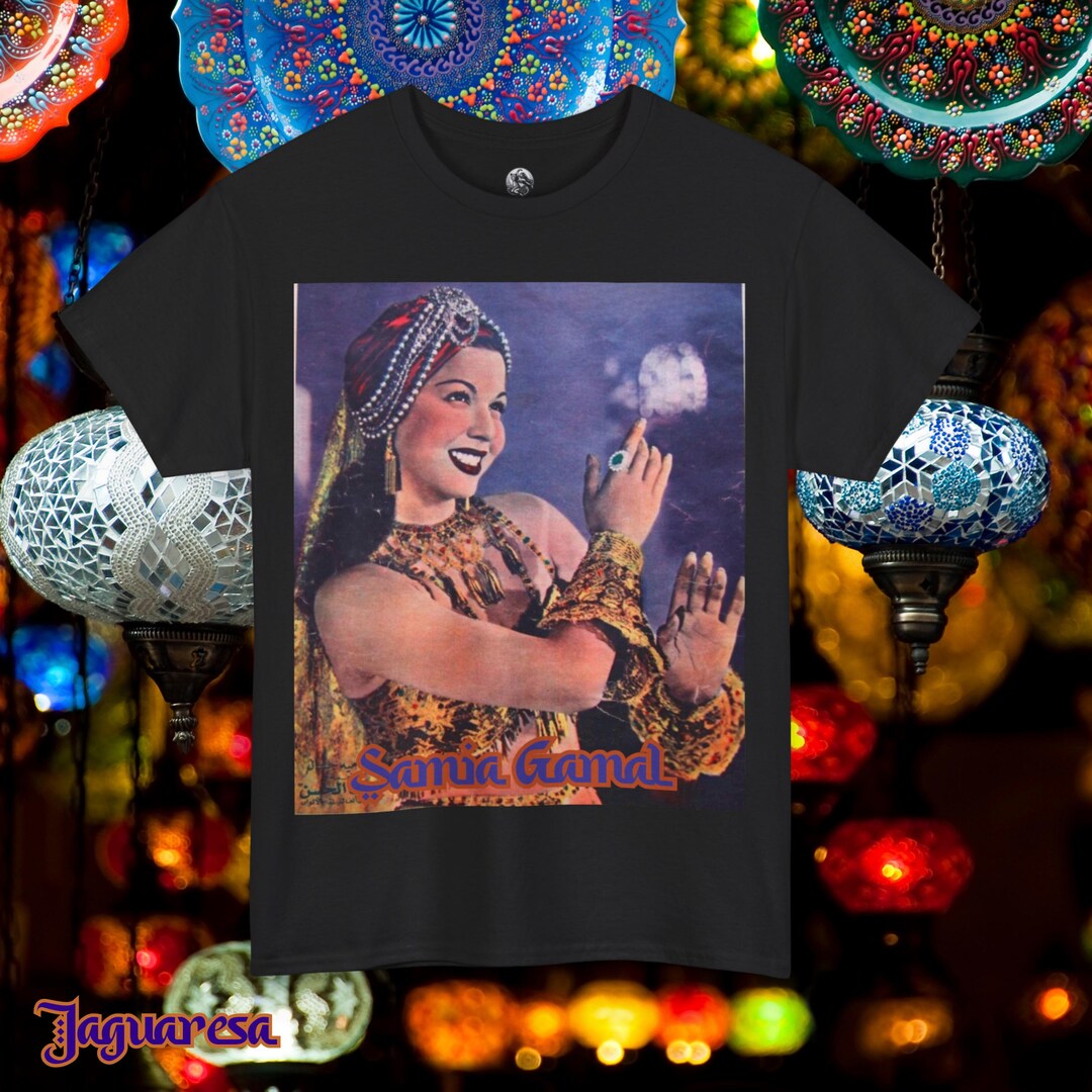 Samia Gamal-egyptian Golden Era Dancer-t Shirt Belly Dance,belly Dancer ...
