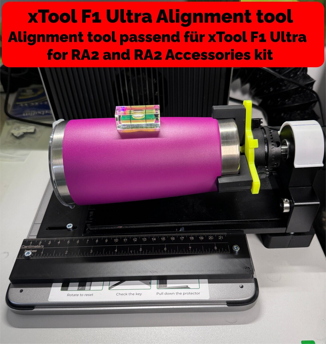 Xtool F1 Ultra RA2 Alignment Tool, Alignment Tool Suitable for Xtool F1 ...