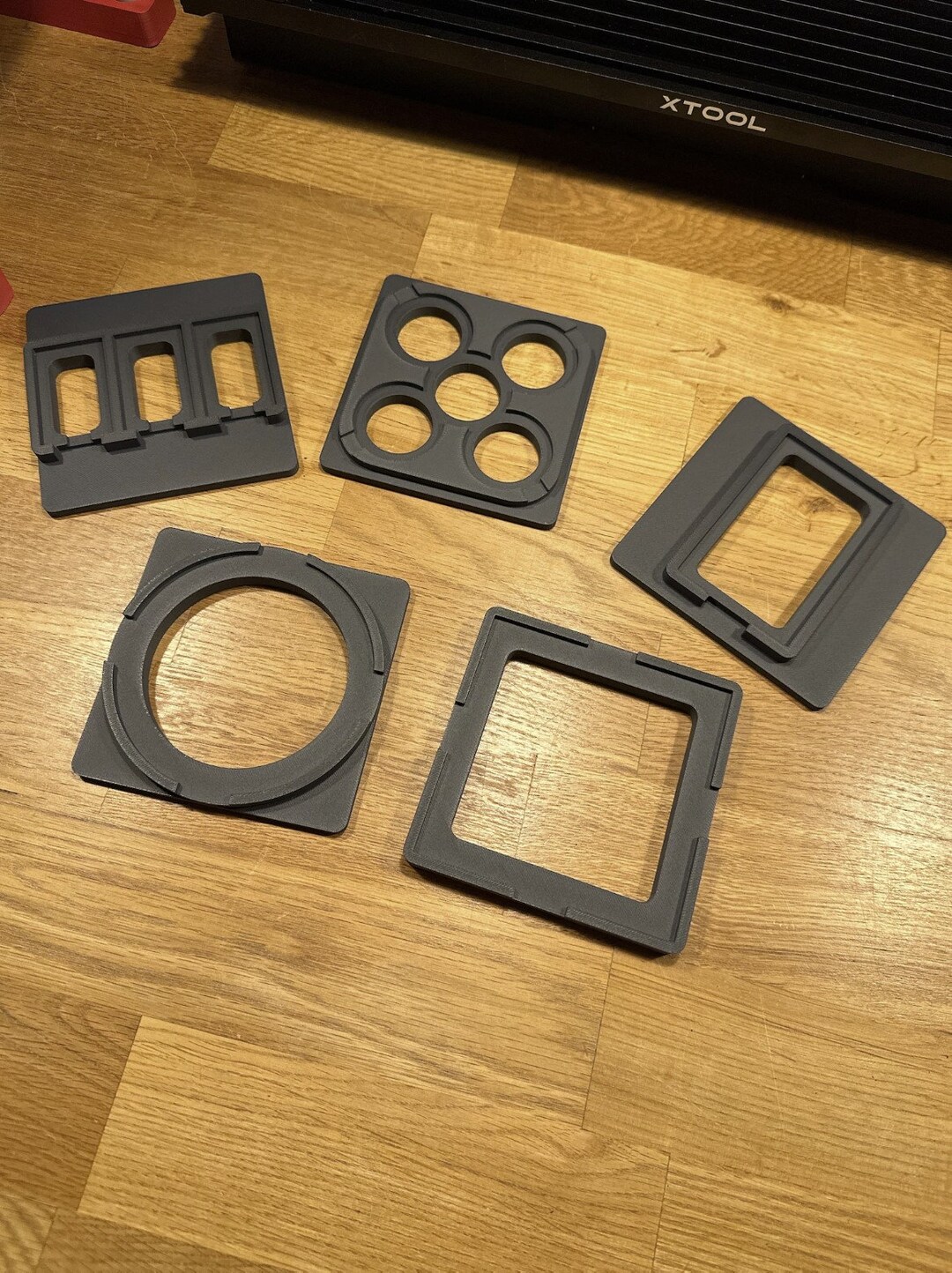 Xtool F1 Jigs, 6 Different Jigs, Pencil Jig, Round Jig, Square Jig and ...