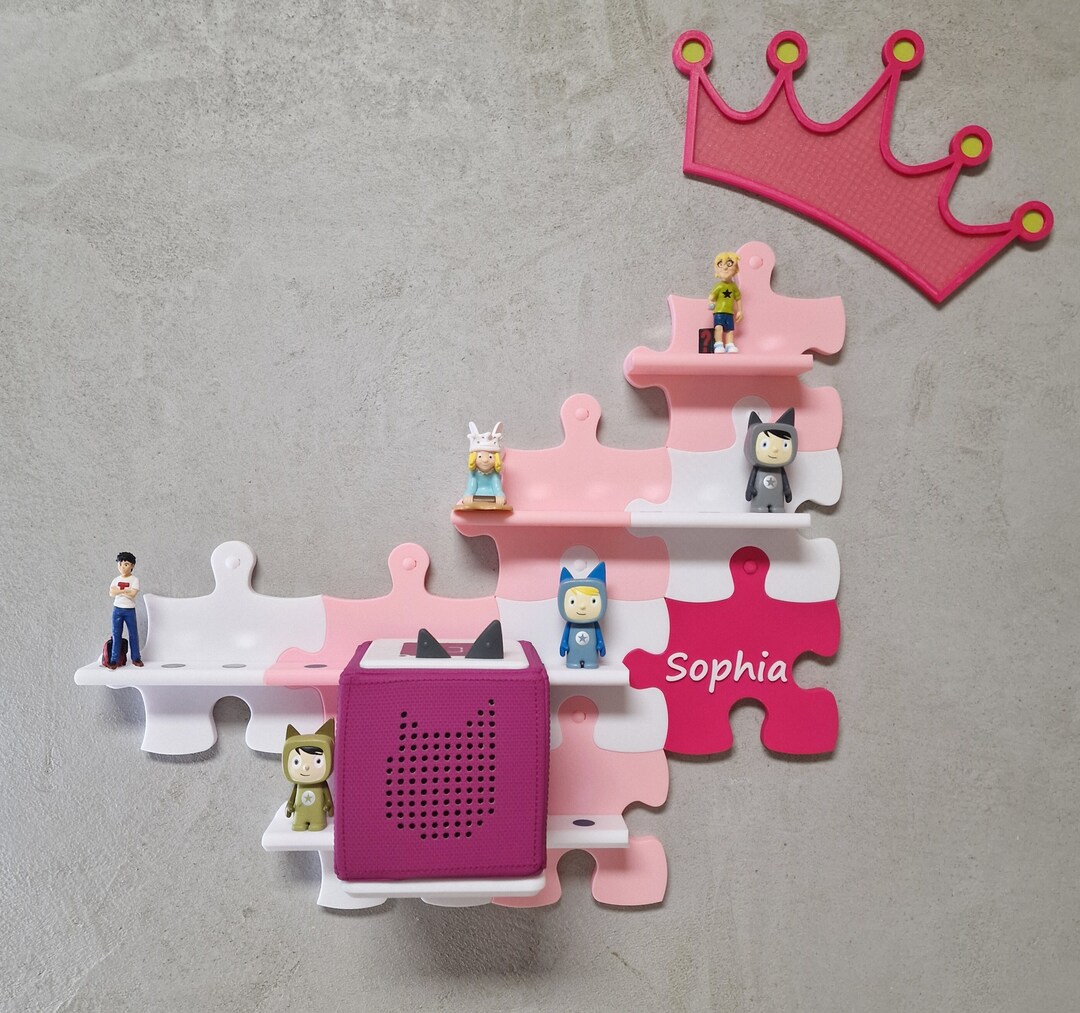 Tonie Shelf Expandable for Music Box and Tonie Figures Personalizable ...