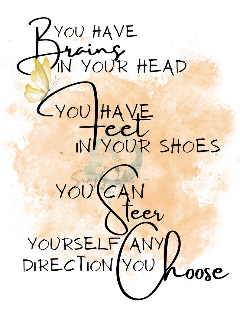 Dr Seuss Quote Poster 18x24 - Etsy