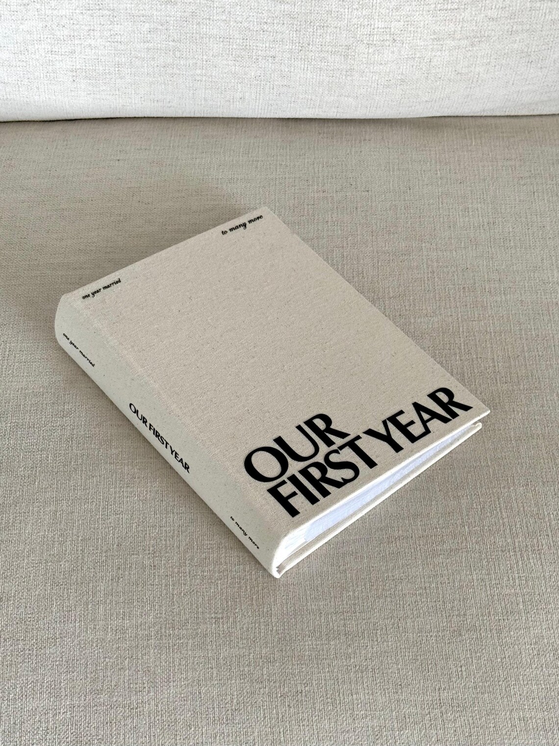 Our First Year Photo Album - Etsy