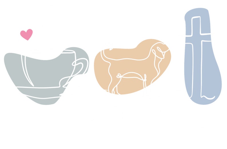 Tea Cats and Jesus, Tea Dogs and Jesus PNG File - Etsy