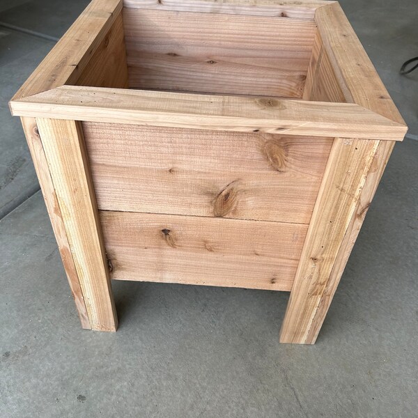Cedar Planter Box - Etsy