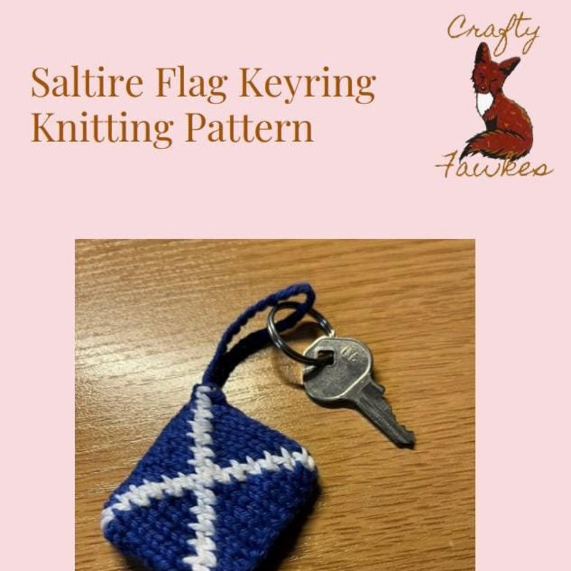 Scottish Flag Sweater to Knit - Etsy