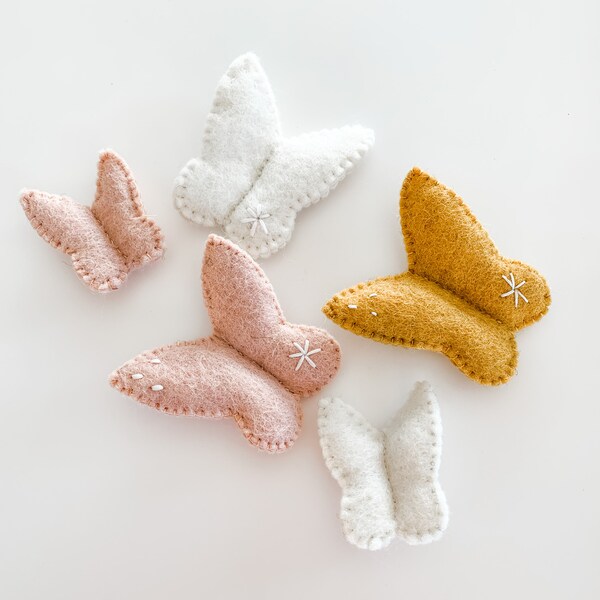 Felt Butterfly - Etsy