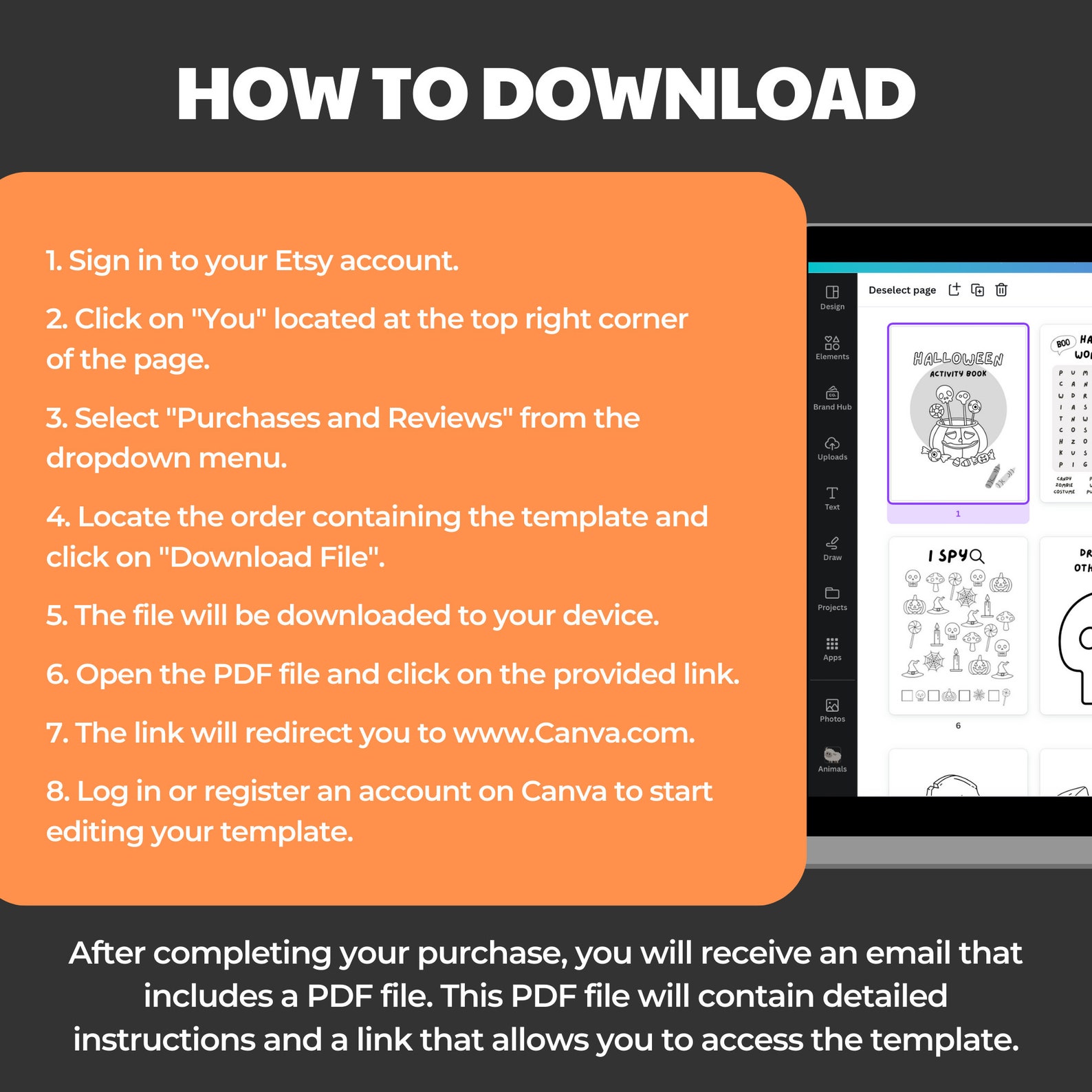Printable and Editable Halloween Activity Pages for Kids or Adults ...