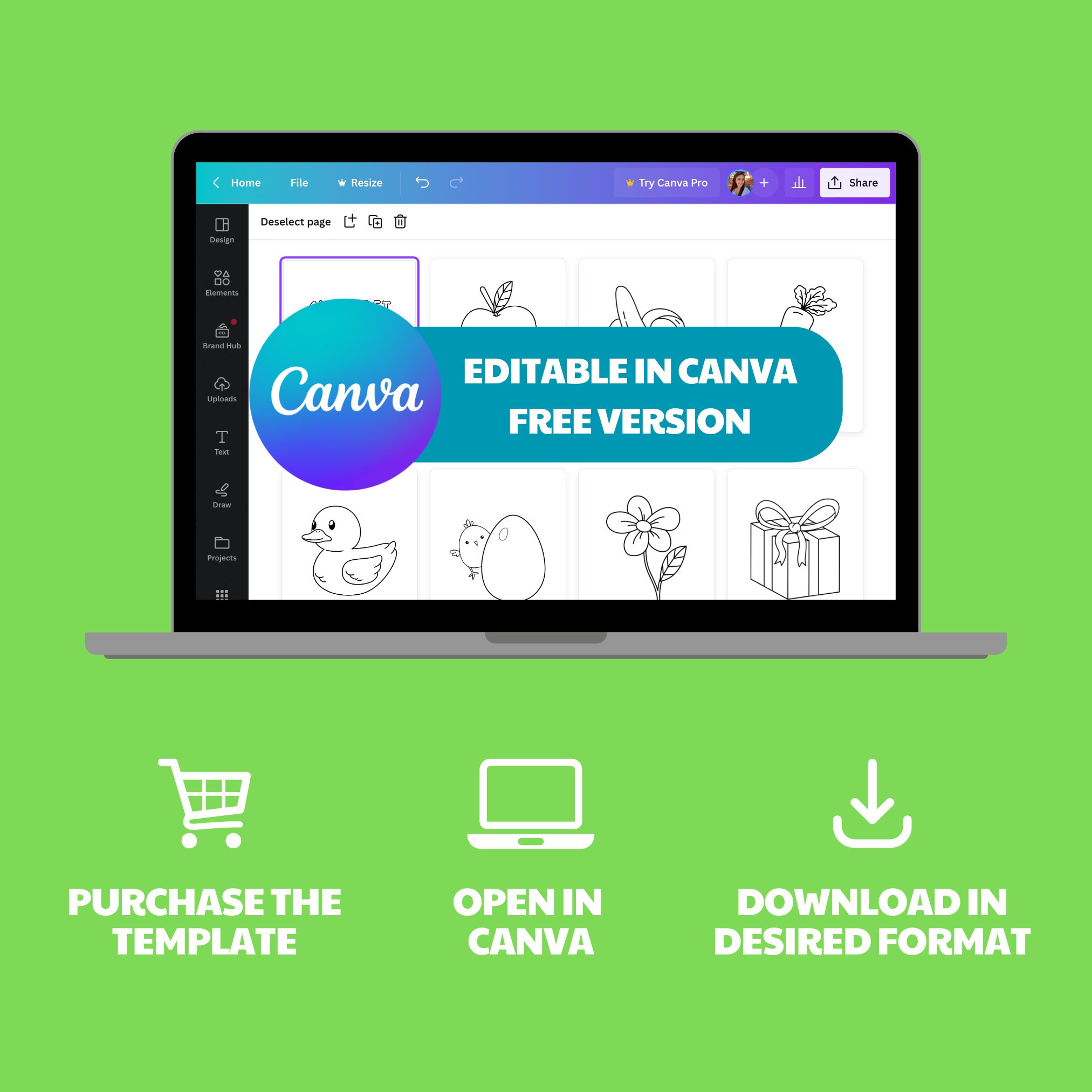 Printable and Editable Alphabet Coloring Pages for Kids or Adults ...