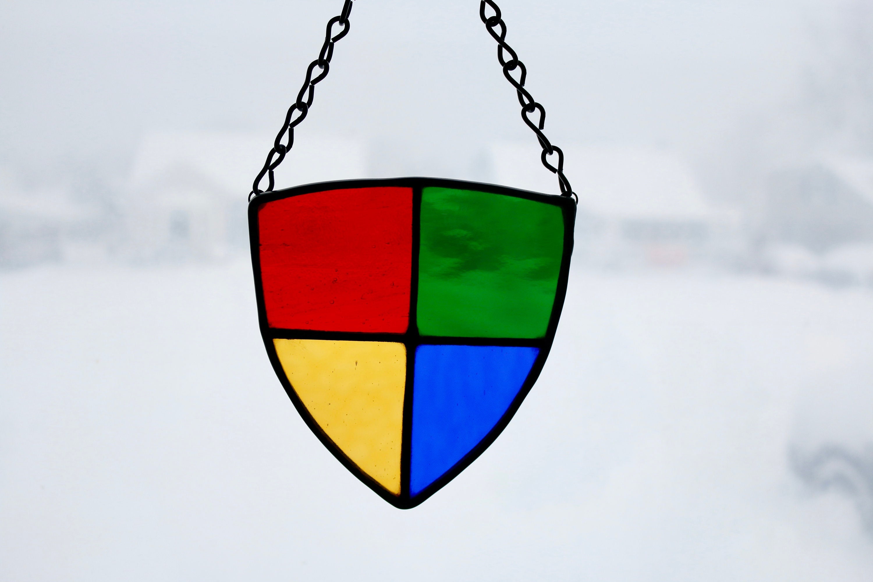 Hogwarts Crest Stained Glass Harry Potter Sun Catcher - Etsy