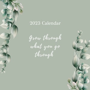 Greenery Inspired Printable Planner - Etsy