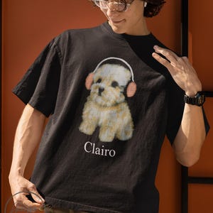 Clairo Dog Graphic Tee - Gildan 5000 T-shirt - Etsy