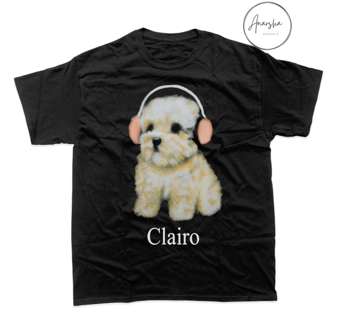 Clairo Dog Graphic Tee - Gildan 5000 T-shirt - Etsy