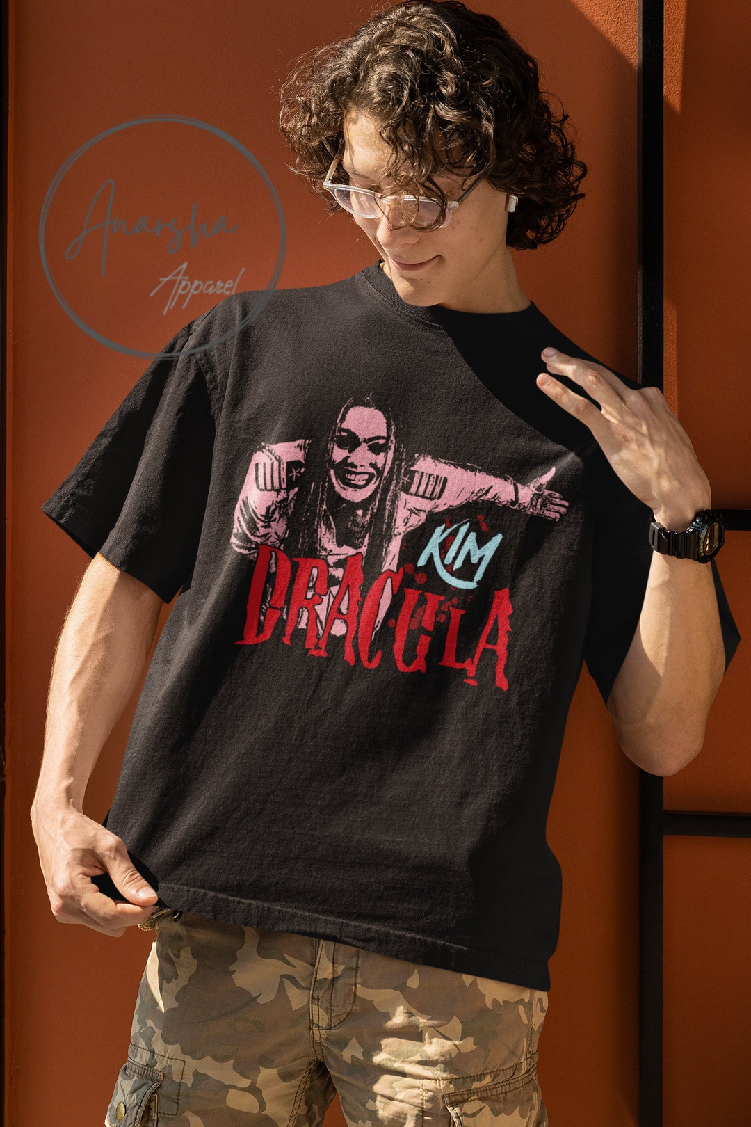 Kim Dracula T-shirt – High Quality 3D Print - Etsy