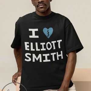 Elliott Smith T-shirt - Elliott Smith Tee - Elliott Smith Merch - Son ...