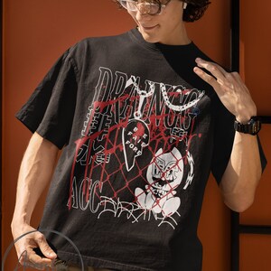 Drain Gang T-shirt - Avant-garde Graphic Tee - Etsy