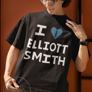 Elliott Smith T-shirt - Elliott Smith Tee - Elliott Smith Merch - Son ...