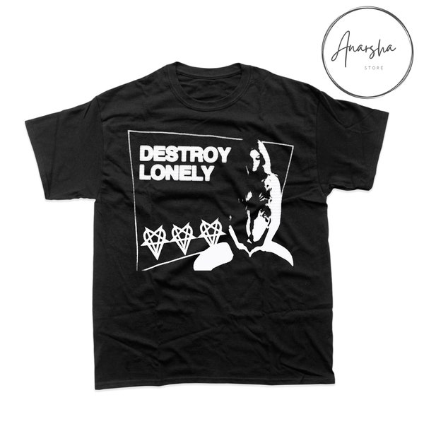 Destroy Lonely Tee - Etsy