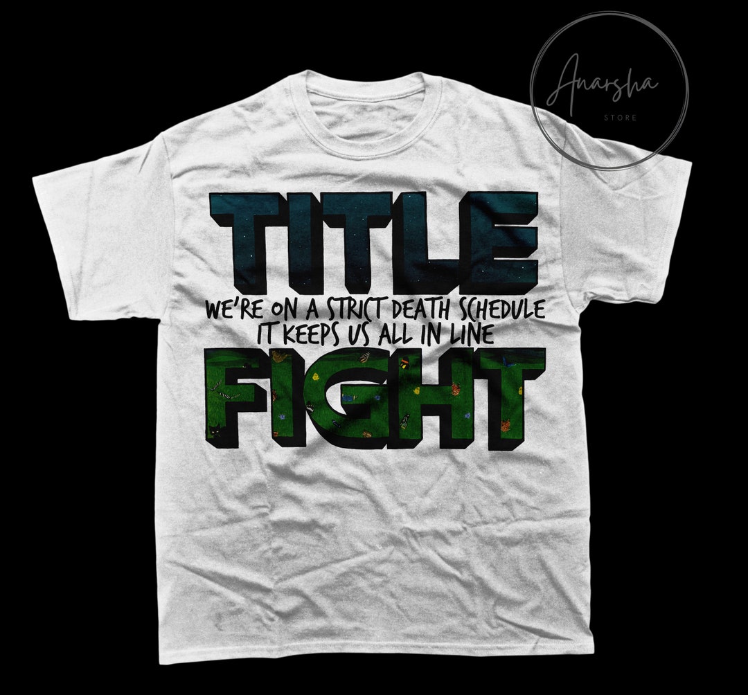Title Fight Unisex Shirt, Title Fight Merch for Gift, Title Fight Tee ...