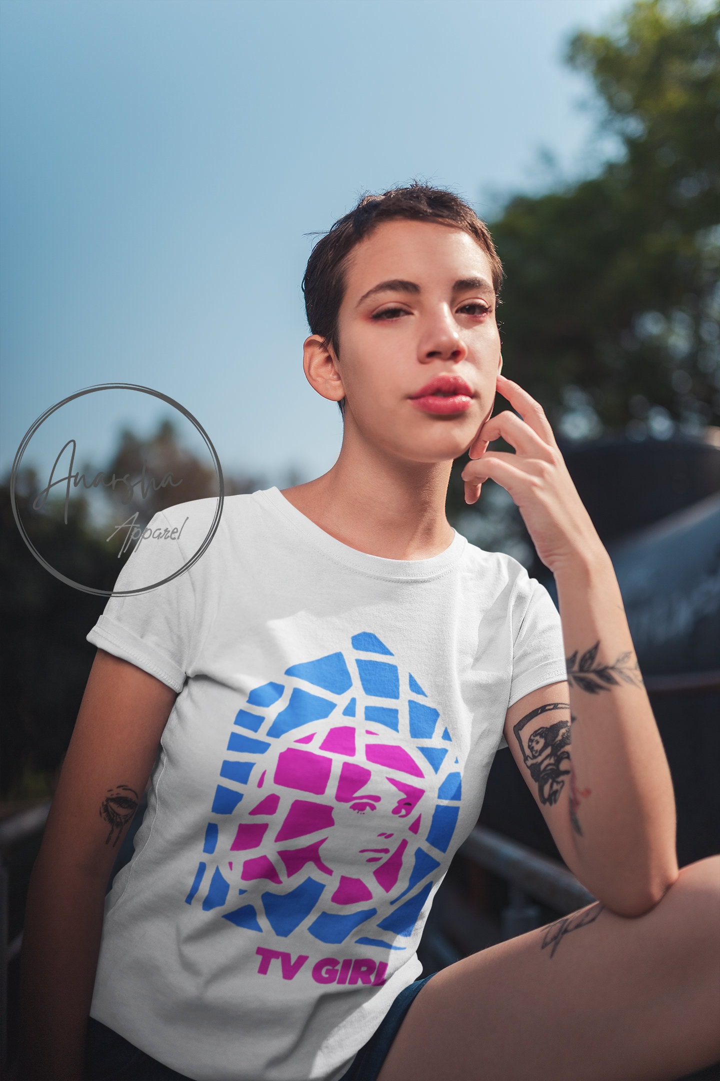 Tv Girl T-shirt - Tv Girl Tee - Tv Girl Merchandise - French Exit ...