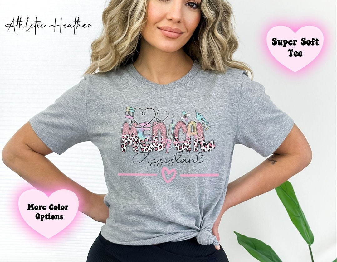 Personalized Medical Assistant Shirt Clinical Assistant Gift MA Nurse ...