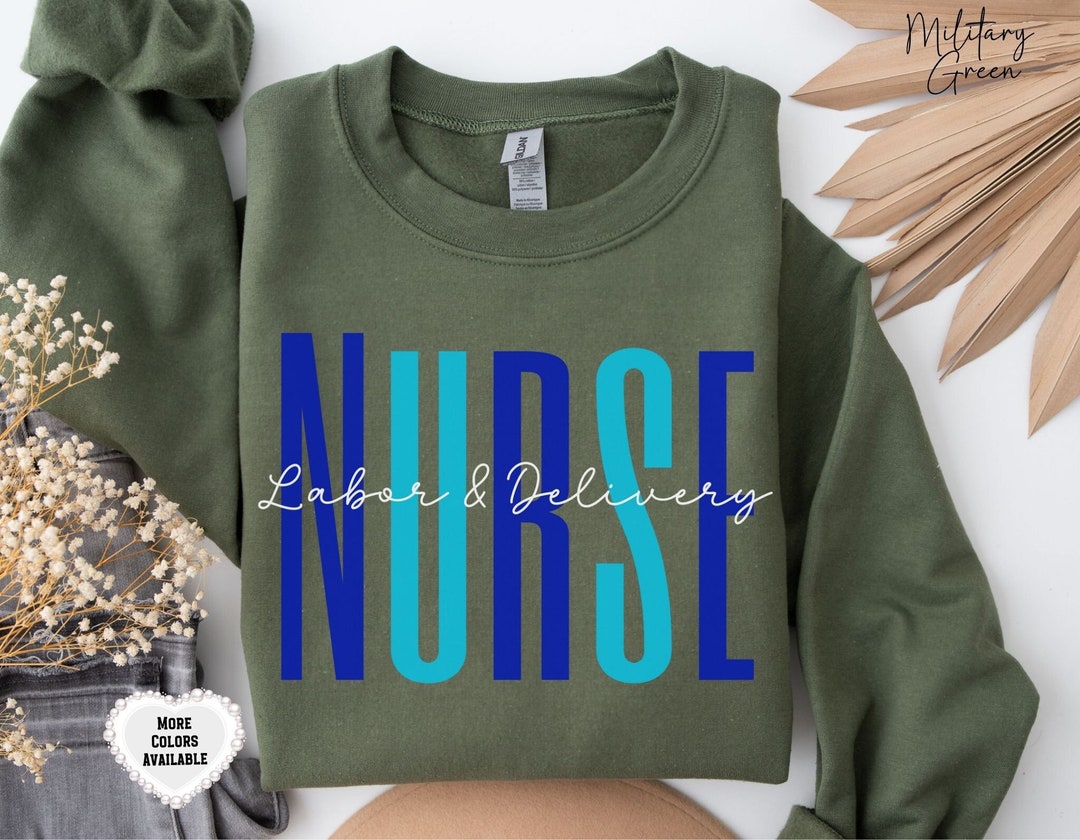 Custom Labor and Delivery Nurse Shirt, L&D Nurse Gift, Future Nurse ...