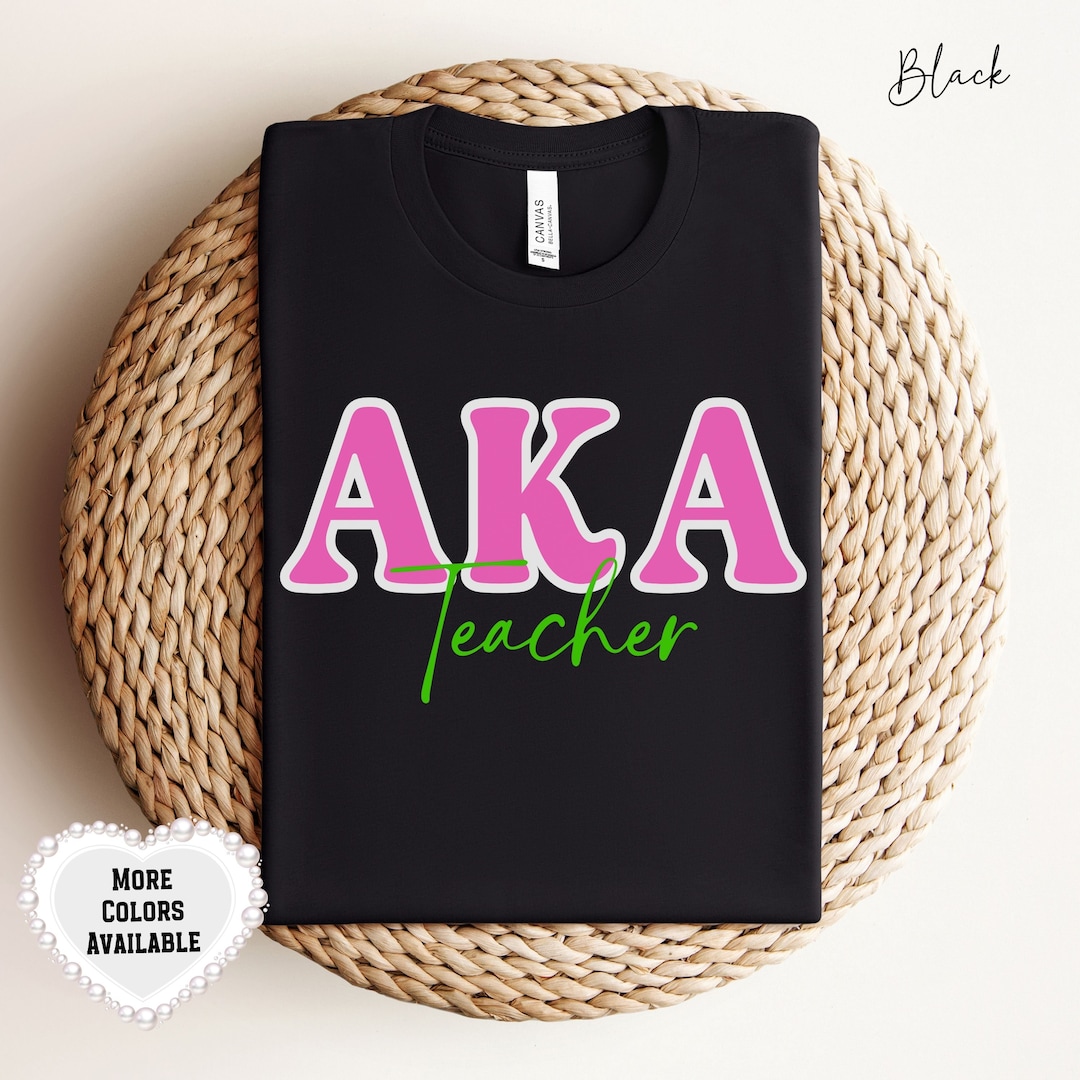 Custom AKA Teacher Tee, Aka Shirt, AKA Educator Shirt, Aka Personalized ...