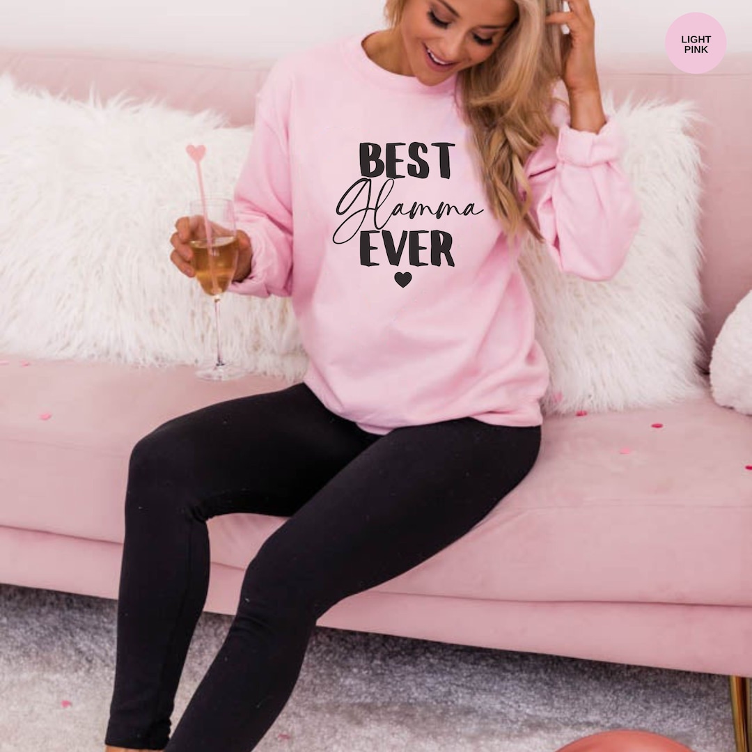 Glamma Shirt Glamma Sweatshirt New Grandma Announcement Gifts Grandma ...