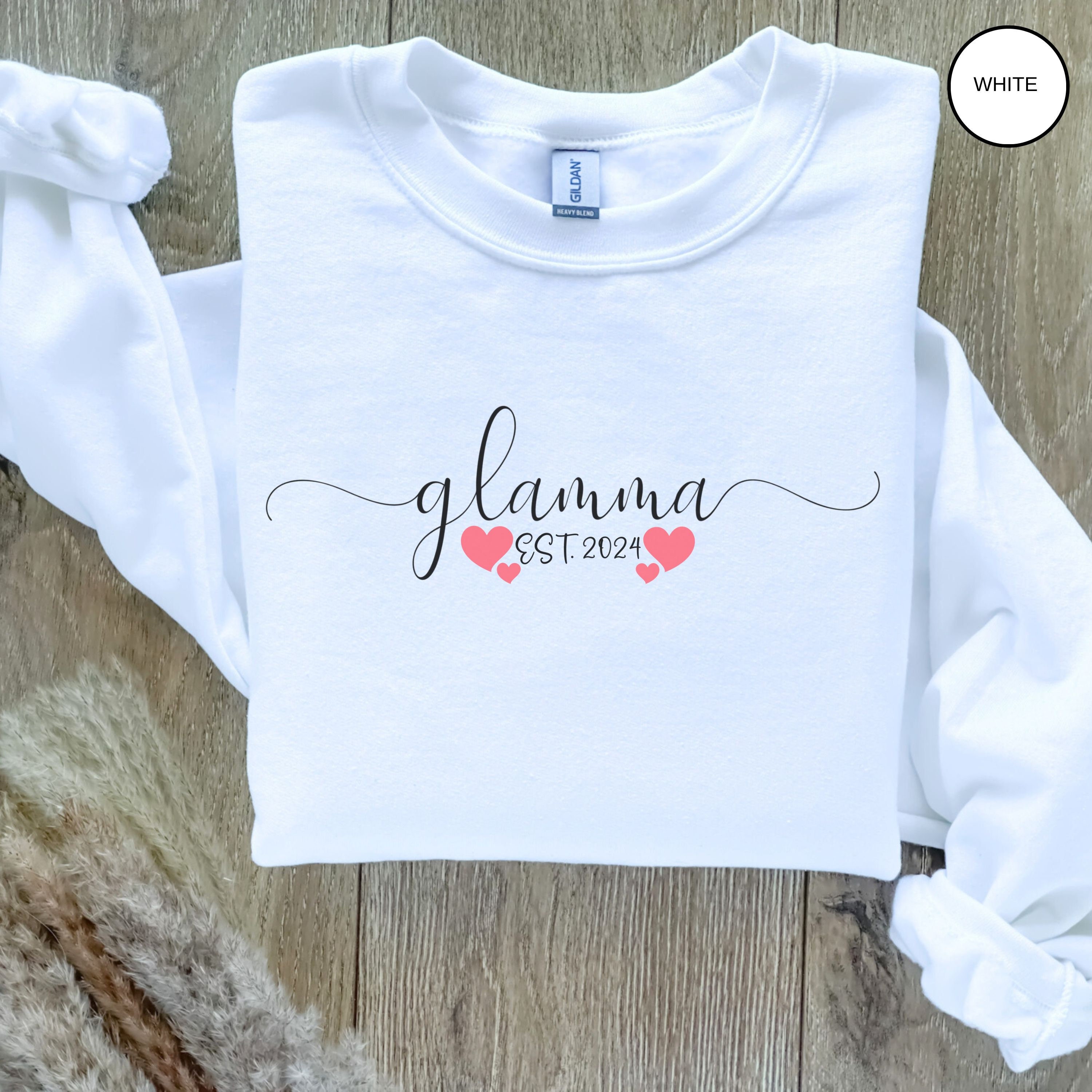 Custom Glamma Est 2024, Glamma Shirt, Glamma Crewneck, Glamma Gifts ...