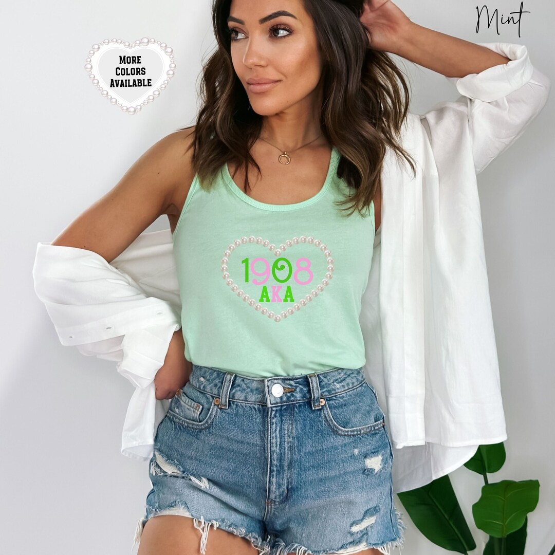AKA 1908 Gift, AKA Shirt, Personalized AKA Gift, Aka Tank Top, Alpha ...