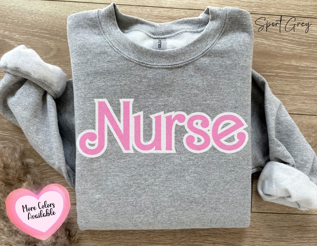 PCU Nurse Sweatshirt, Nurse Graduation Gifts, Nursing School Grad, Pink ...