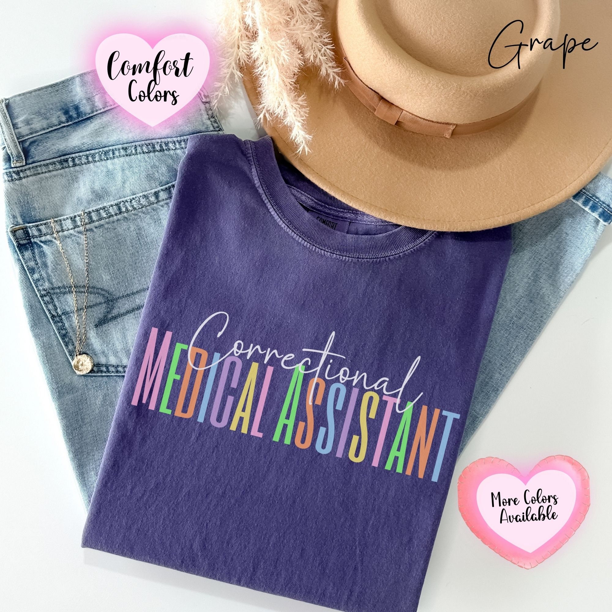 Comfort Colors® Correctional Medical Assistant Shirt, Certified Med ...